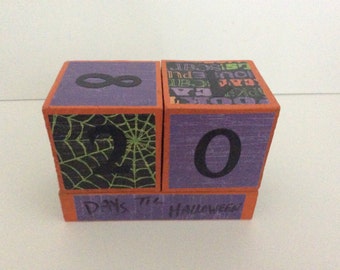 Halloween blocks | Etsy
