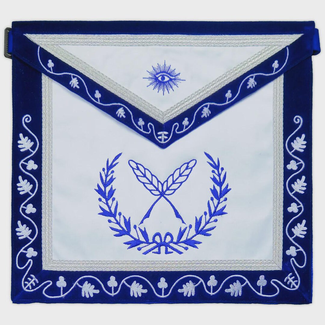 Blue Lodge Officer Secretary Apron | Masonic Officers' Apron ...