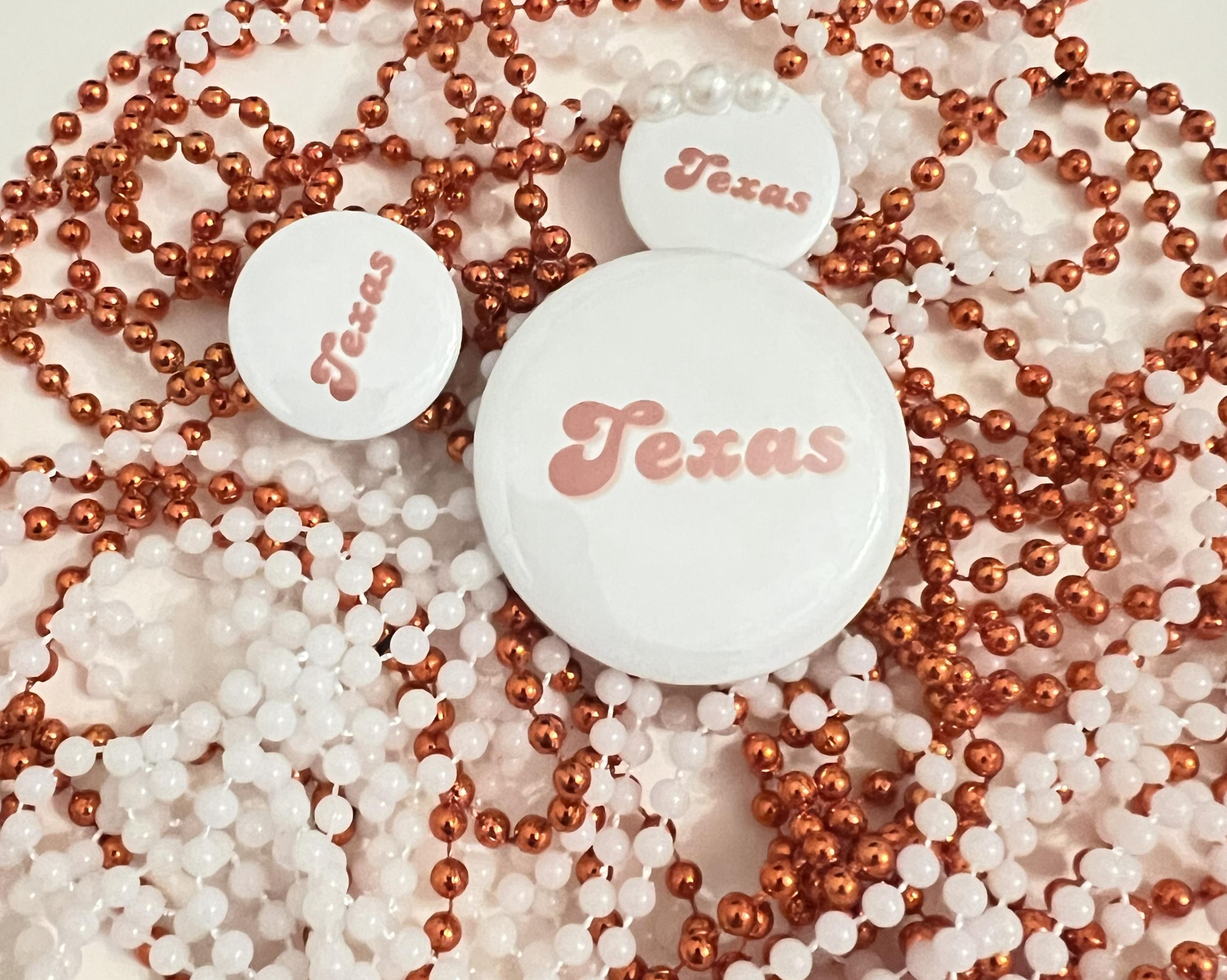 Texas Game Day Buttons - Etsy