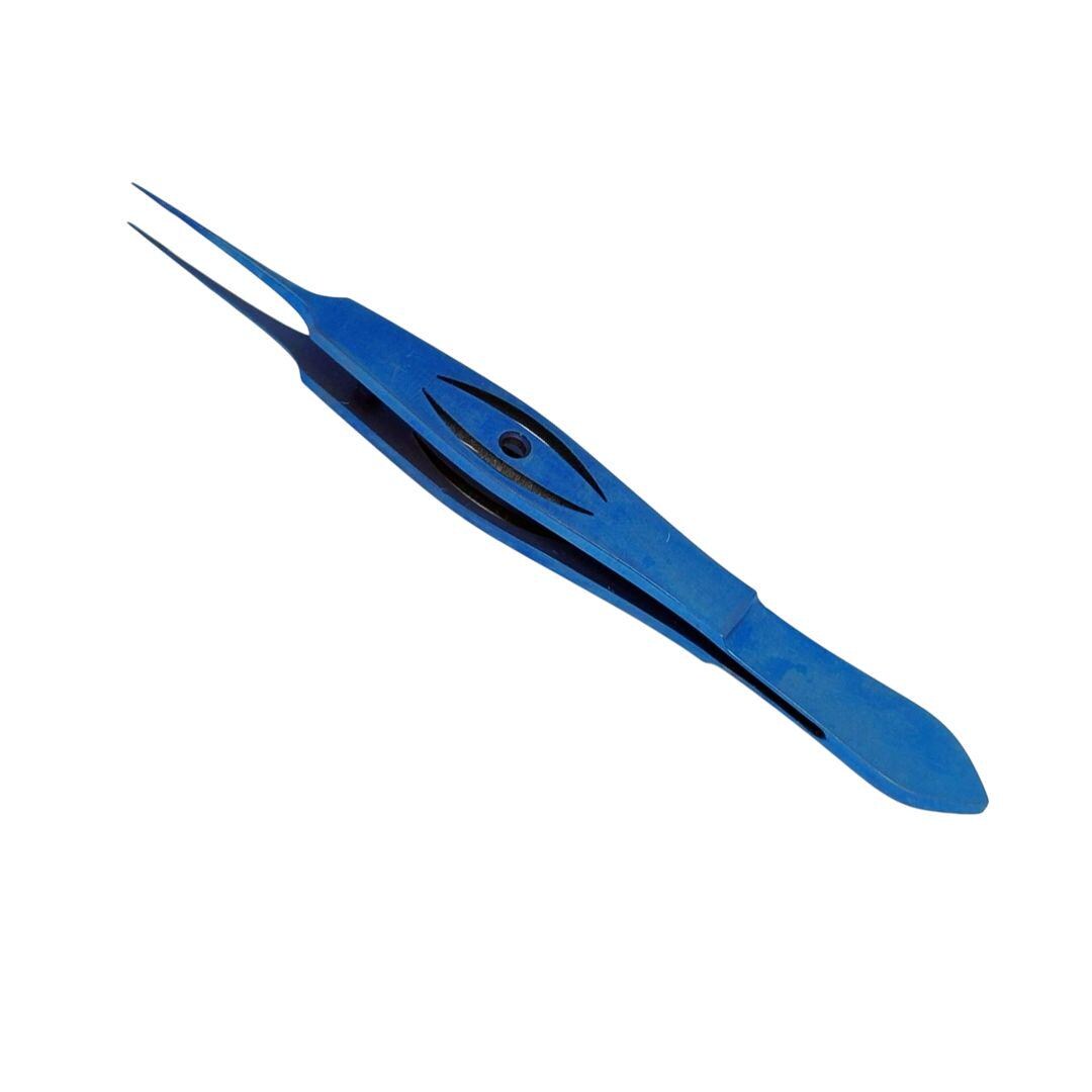 Titanium Suture Tying Forceps Straight 1 X 2 Teeth 0.2mm Tying Platform ...