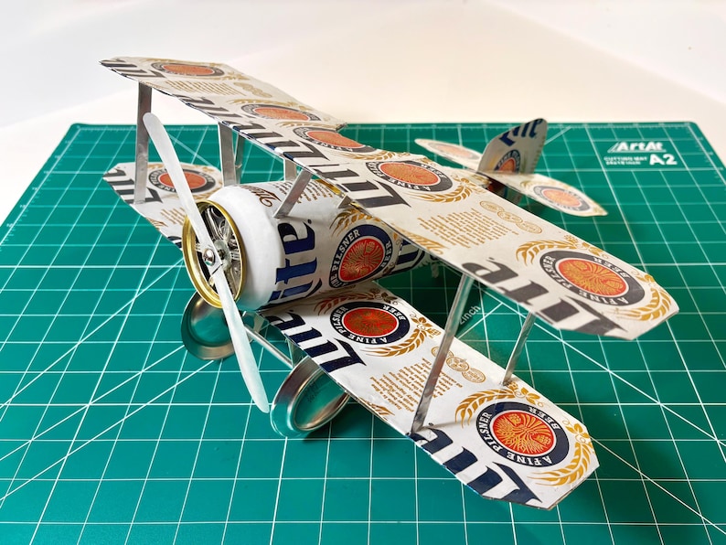 Custom Aluminum Can Airplane - Etsy