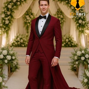 Men’s Tuxedo With Long Cape | Prom & Event Tux - Etsy