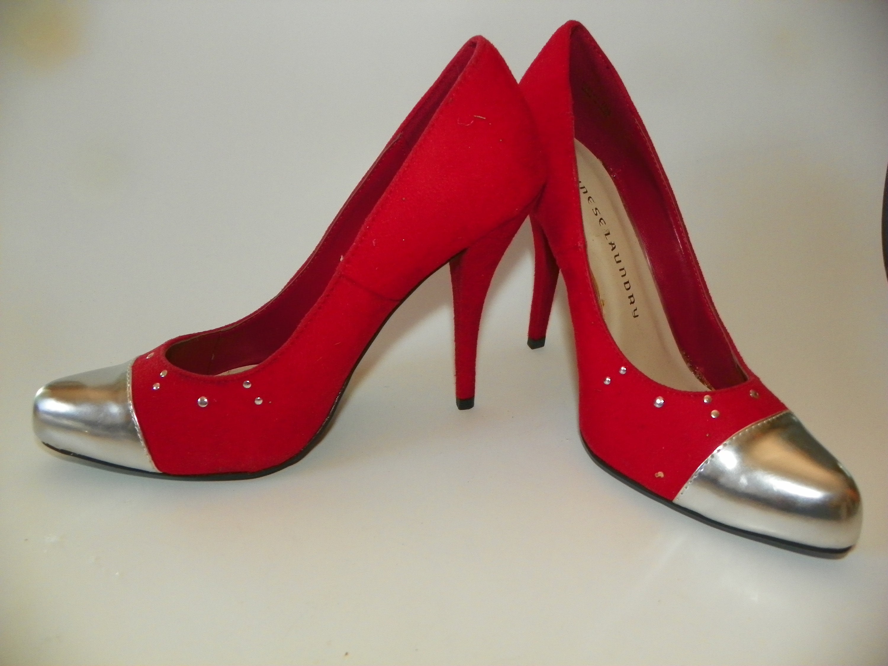 Red High Heels With Spikes