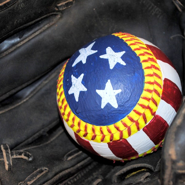 Painted Baseball - Etsy