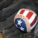 Patriotic Hand Painted Baseball - Etsy