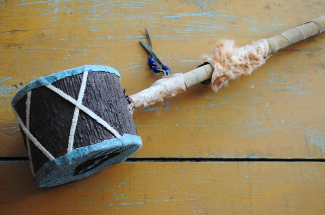 American Indian Ceremonial Drum ( Rattles When You Are Dancing ...