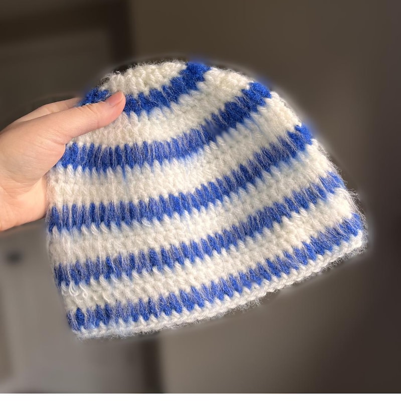 Crochet Winter Hat White - Etsy