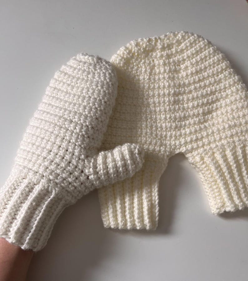 Crochet Mittens for Couples and Friends, One Size Only - Etsy