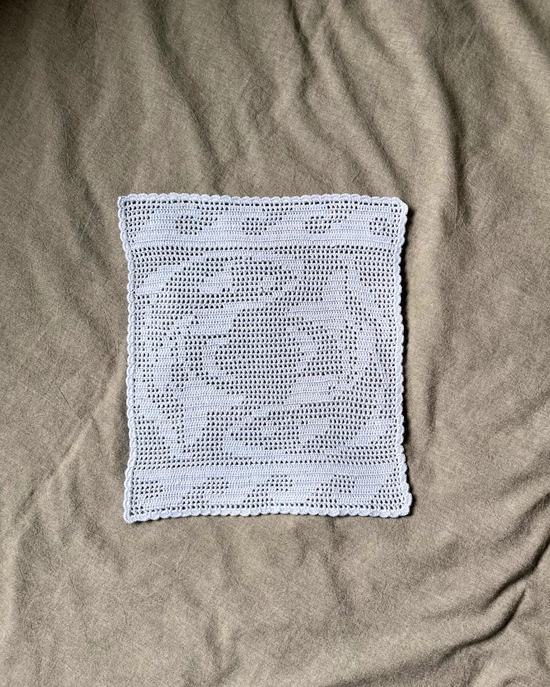 Pisces Fish Filet Crochet Tapestry Chart Pattern - Etsy