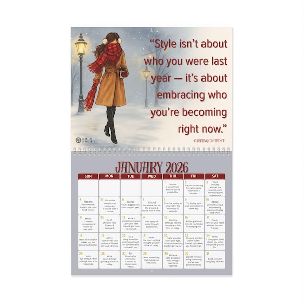 2026 Women Wall Calendar - Etsy
