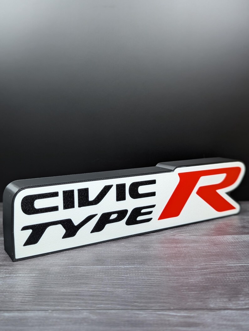 Honda Civic Type R Logo LED Lightbox Sign - Etsy
