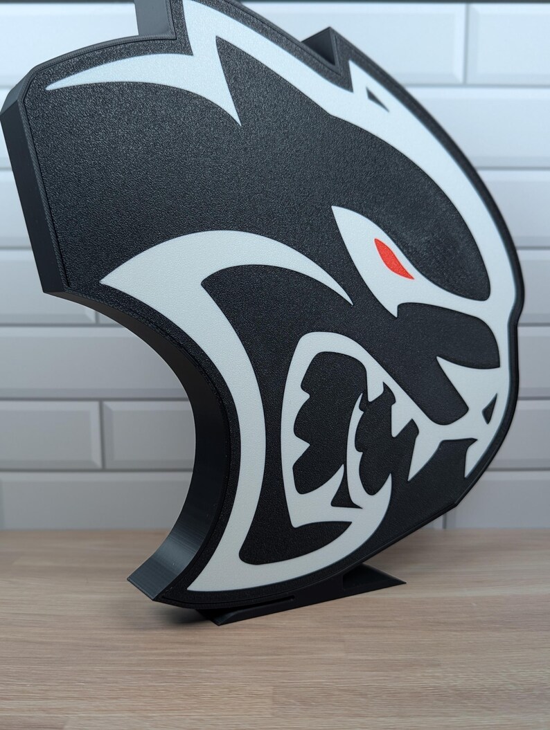 Dodge Hellcat Logo LED Lightbox Sign - Etsy