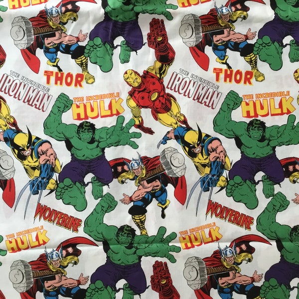 Incredible Hulk Fabric - Etsy