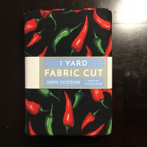 Chili Pepper Fabric - Etsy