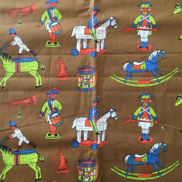 Toy Soldier Fabric - Etsy