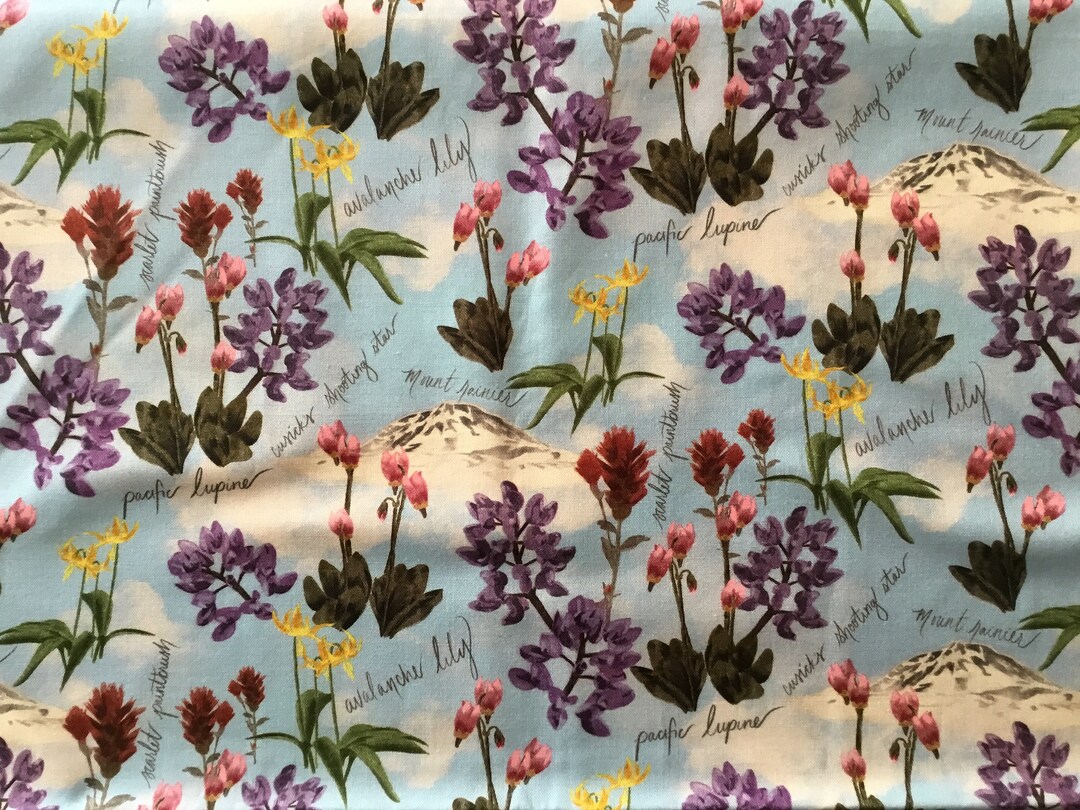 1 Yard - Colors of Cascadia - Pacific Fabrics by Timeless Treasures ...