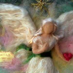 PRINT: Guardian Angel With Shooting Star. 8.5 X 11 Inches. - Etsy