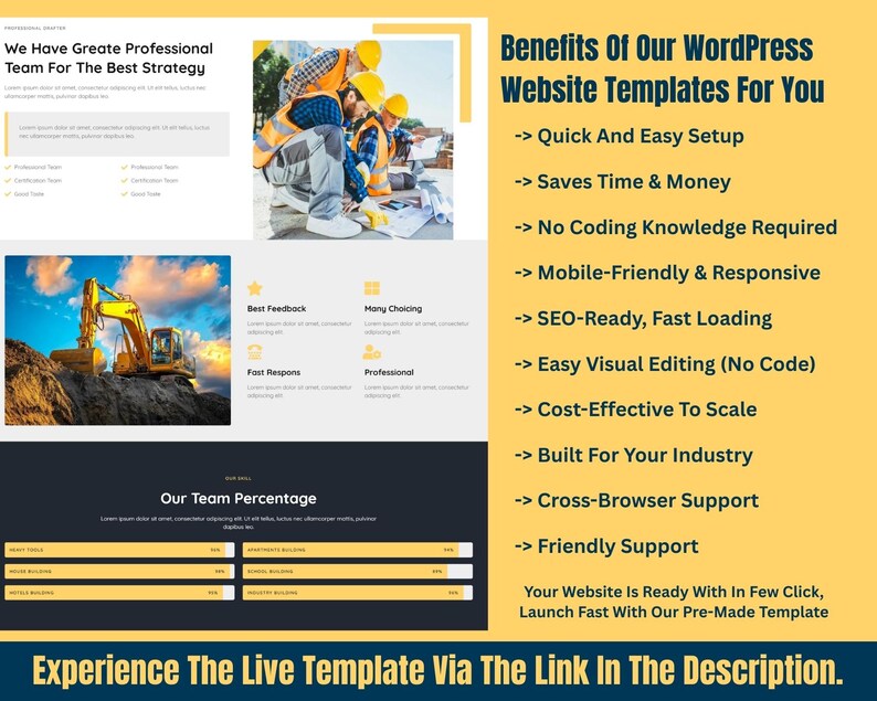Building Development Website Template | Real Estate Builder Design ...