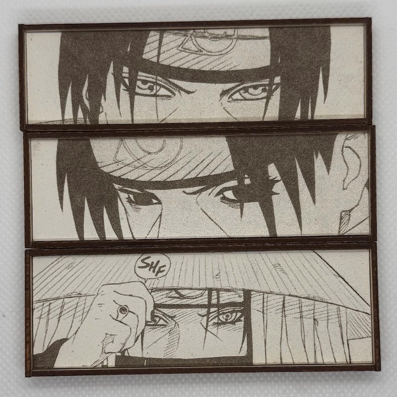 Naruto Itachi Manga Panel - Etsy