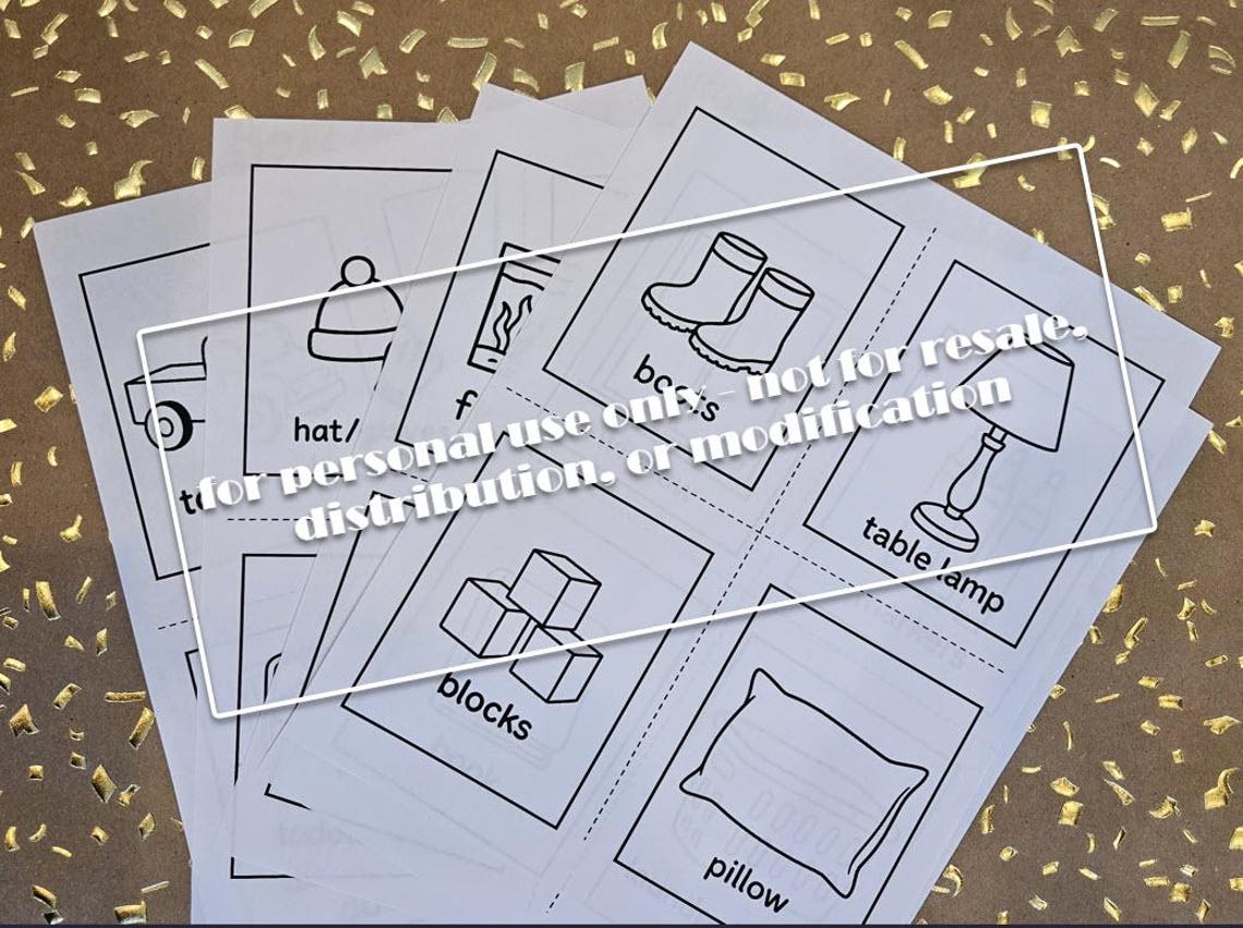 Printable Indoor Scavenger Hunt Cards for Kids - Etsy