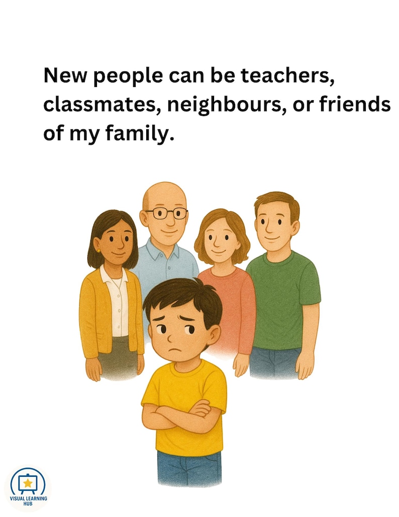 Using a Visual Schedule Social Story | Autism,special Education ...