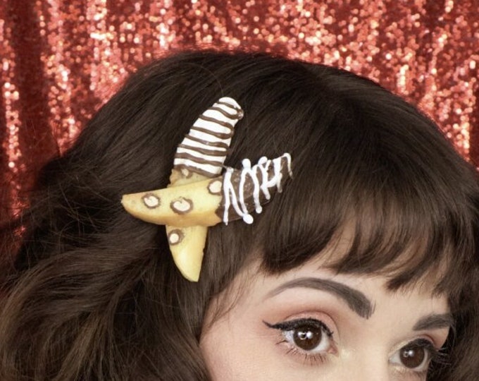 Little Biscotti HAIR CLIP | Realistic Fake Food Squishy Foam Birthday ...