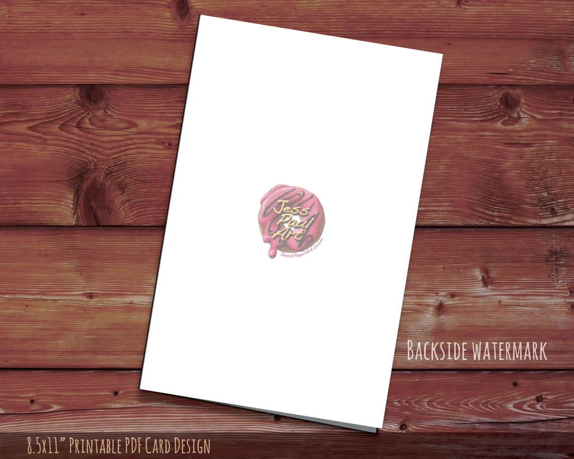 Cat Jesus Religious Pun PRINTABLE CARD 8.5x11 Digital PDF | Etsy