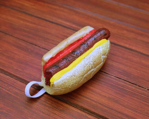 Bitten Hot Dog SOFT PROP or HEADBAND Squishy Fake Food Stage - Etsy