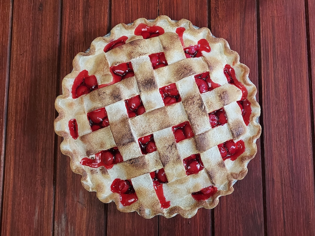 Fake Cherry Pie | Faux Food Home Staging Movie Photo and Theater Prop ...
