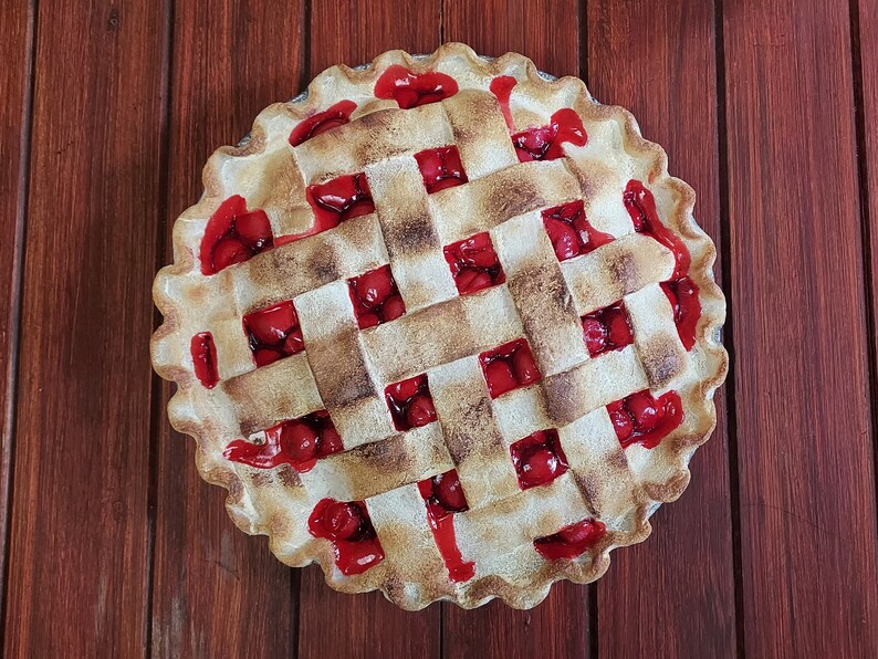 Fake Cherry Pie | Faux Food Home Staging Movie Photo and Theater Prop ...