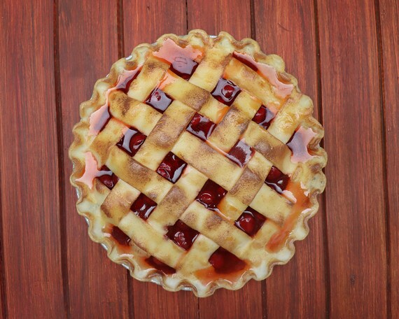 Fake Cherry Pie Faux Food Home Staging Movie Photo and - Etsy