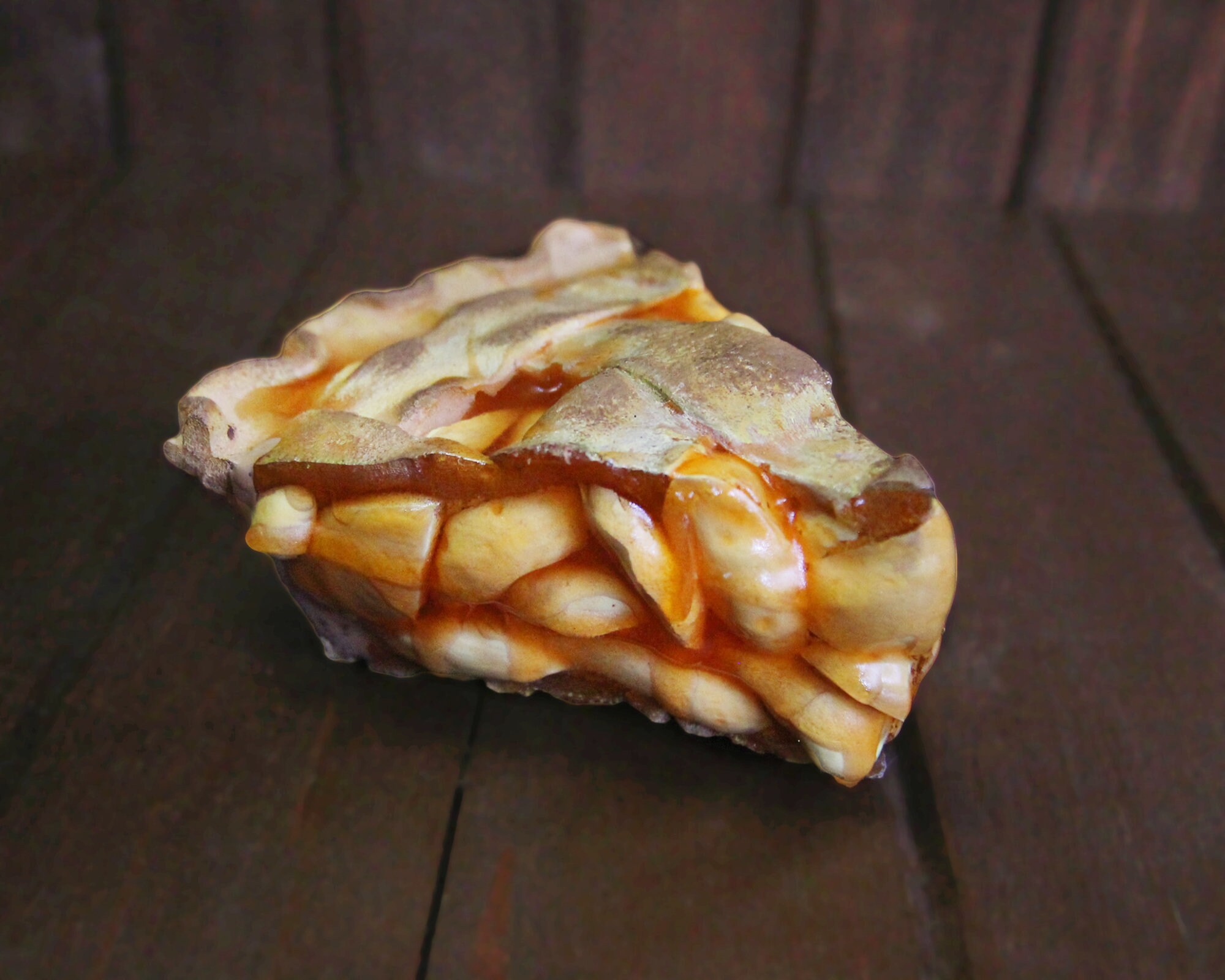 Apple Pie Slice Prop or Headband Real-size Fake Food | Etsy