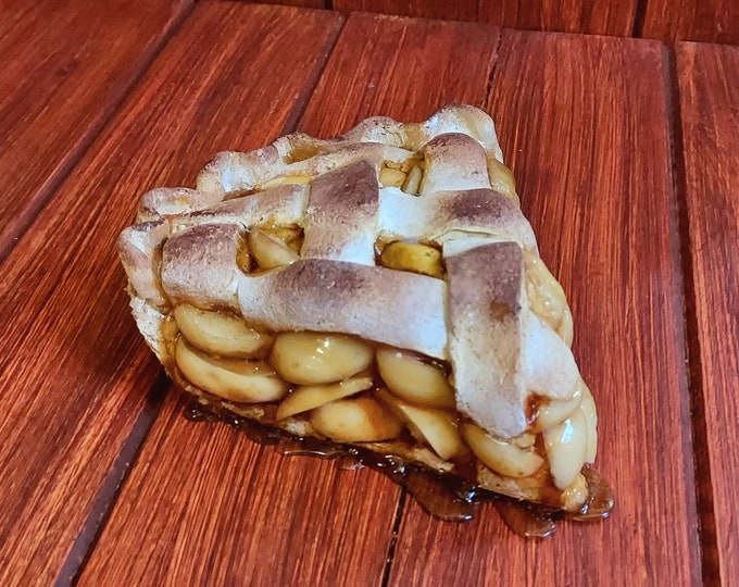 Apple Pie Slice Prop or Headband | Real-size Fake Food Realistic Diner ...