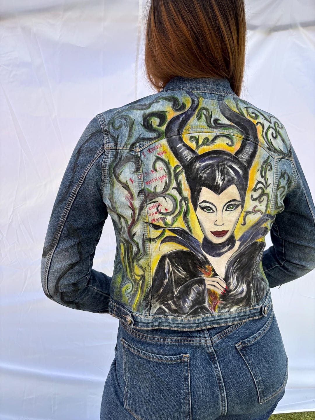 Hand Painted Villain Collection Jacket - Etsy