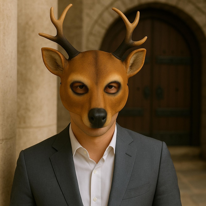 Deer Skull Mask - Etsy