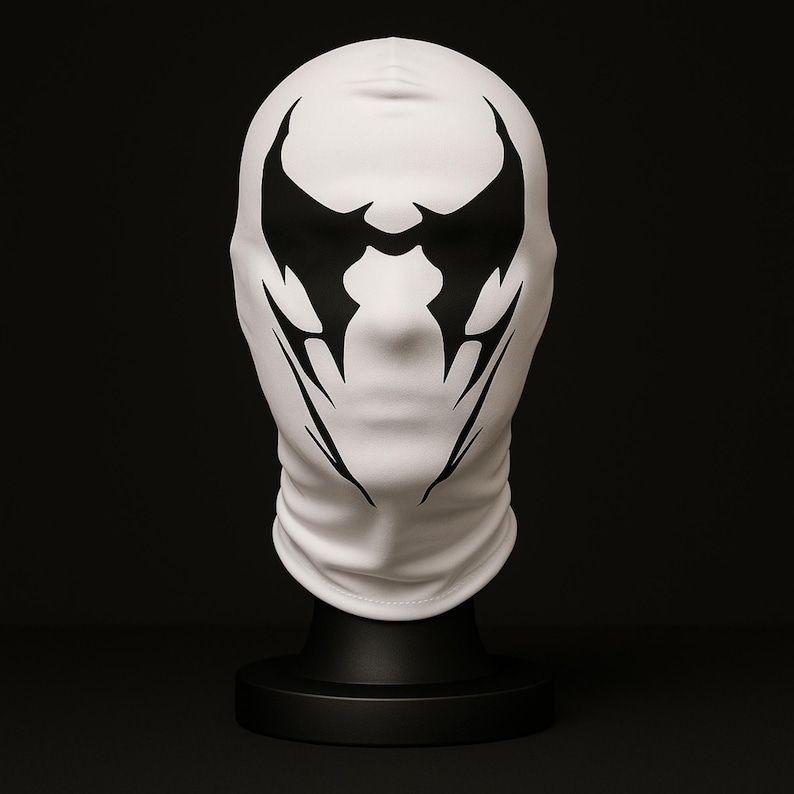 Rorschach Moving Inkblot Mask – Handmade Full Face Cosplay & Costume ...
