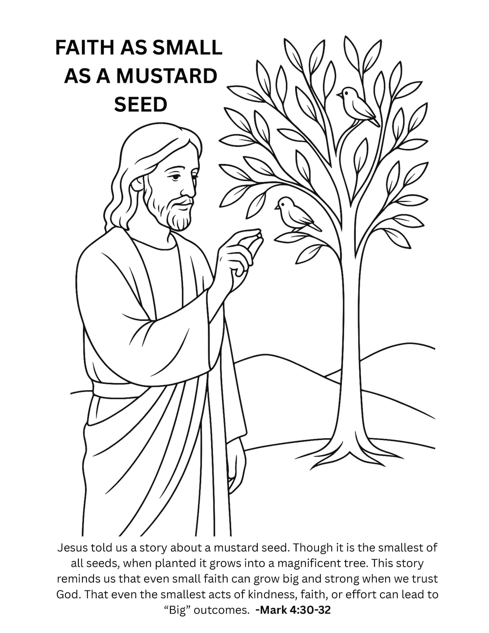 Jesus Bible Coloring & Activity Pages for Kids (digital Download) - Etsy