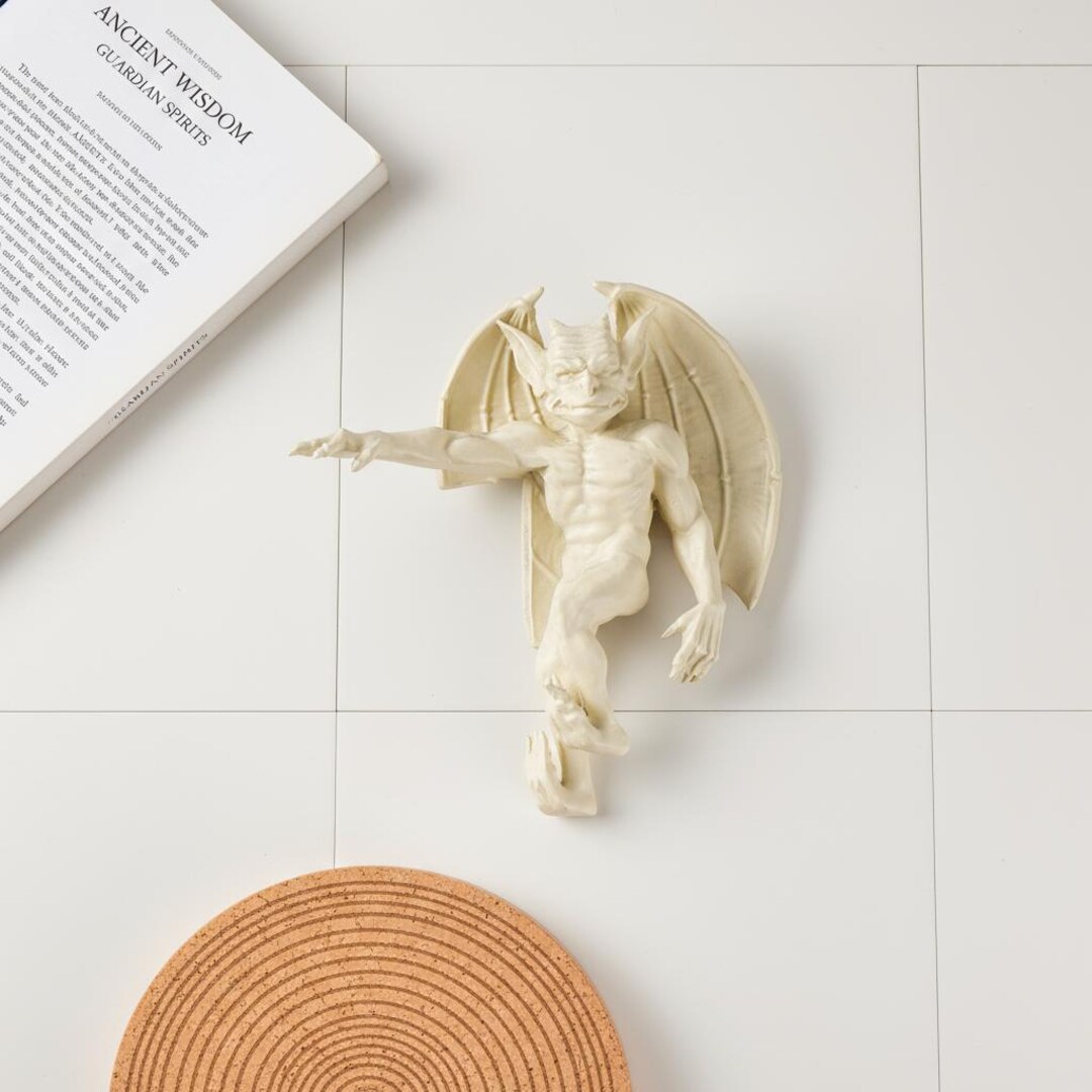 Gargoyle Door Frame Sitter | Door Corner Decor | Gothic Home Decor ...