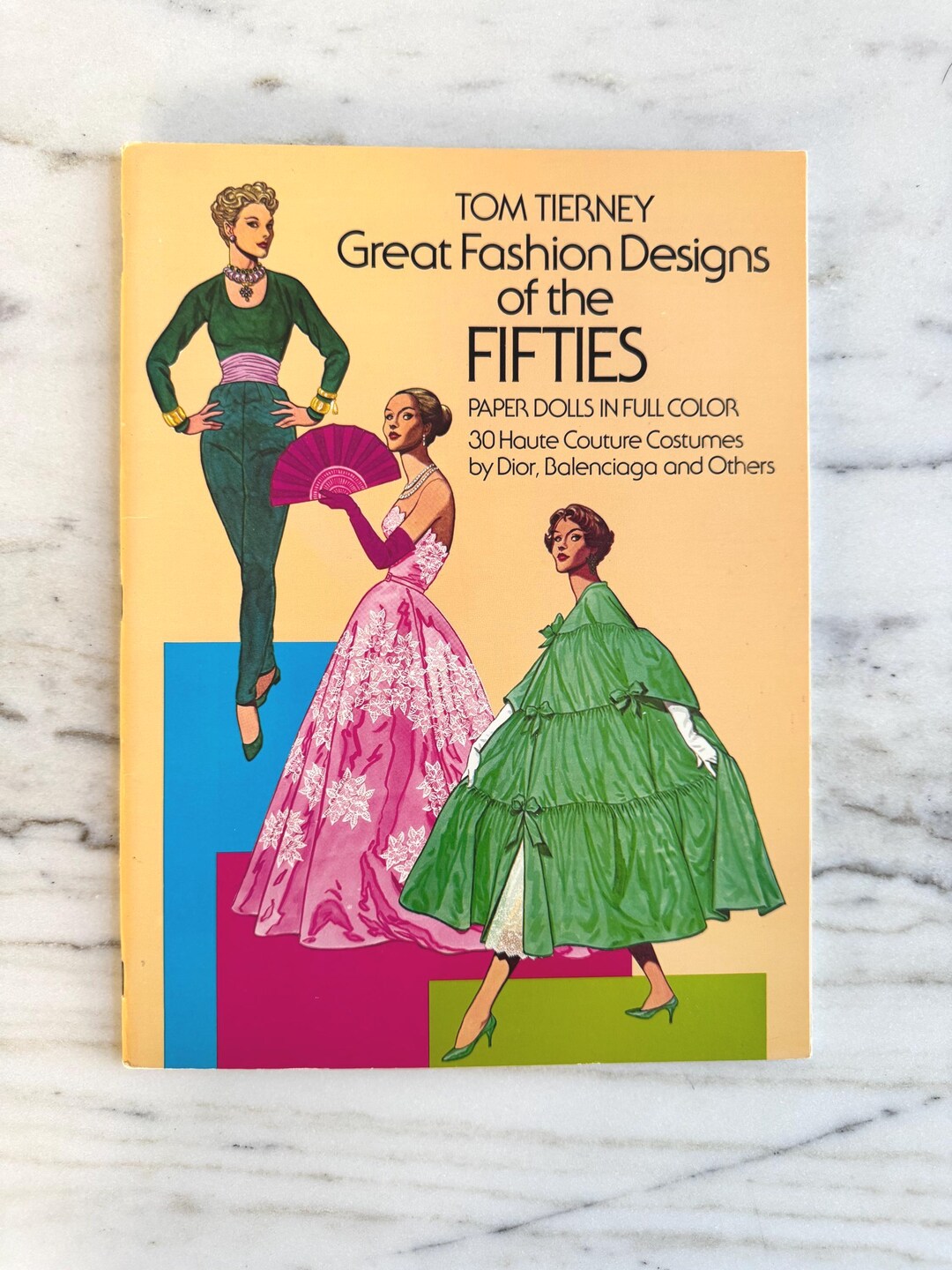 Great Fashion Designs of the Fifties Paper Dolls by Tom Tierney, Uncut ...