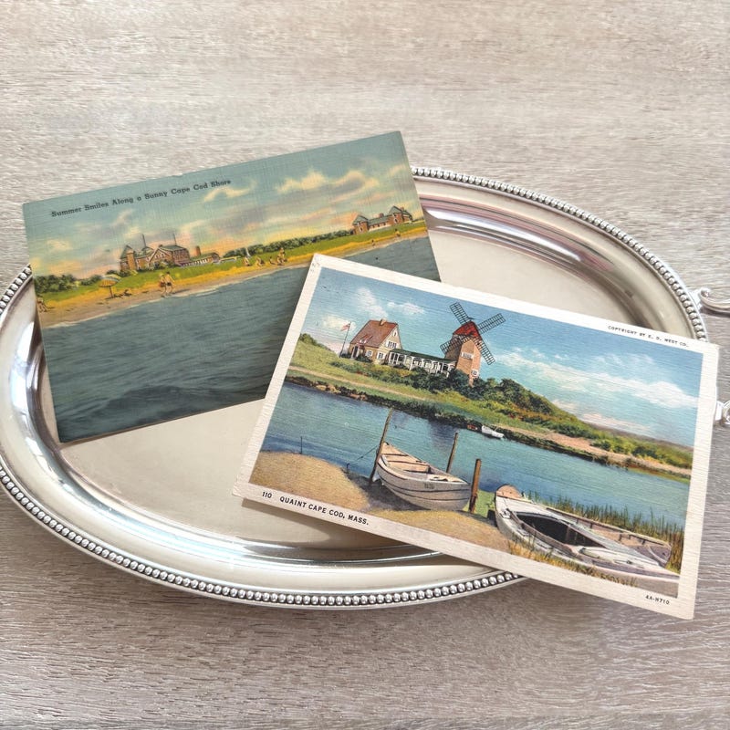 Vintage Sailboat Postcards - Etsy