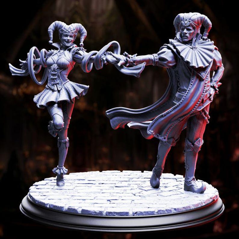 Vampire Jester Lovers - Sanguine & Melancholy (duo Bundle) - DM Stash ...