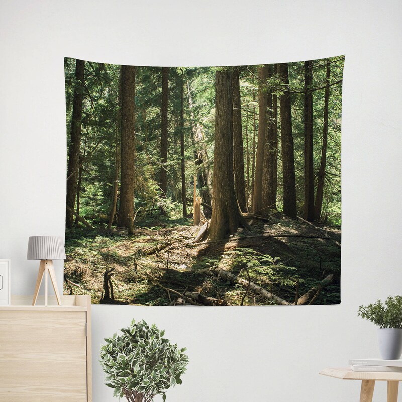 Forest Tapestry - Etsy