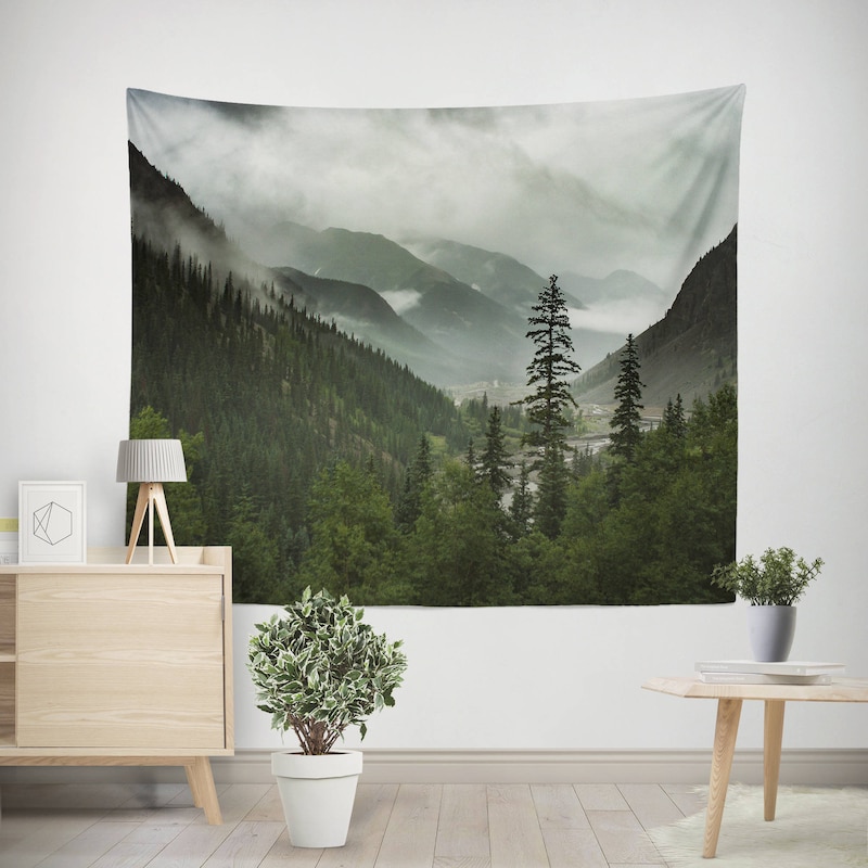 Mountain Tapestry - Etsy