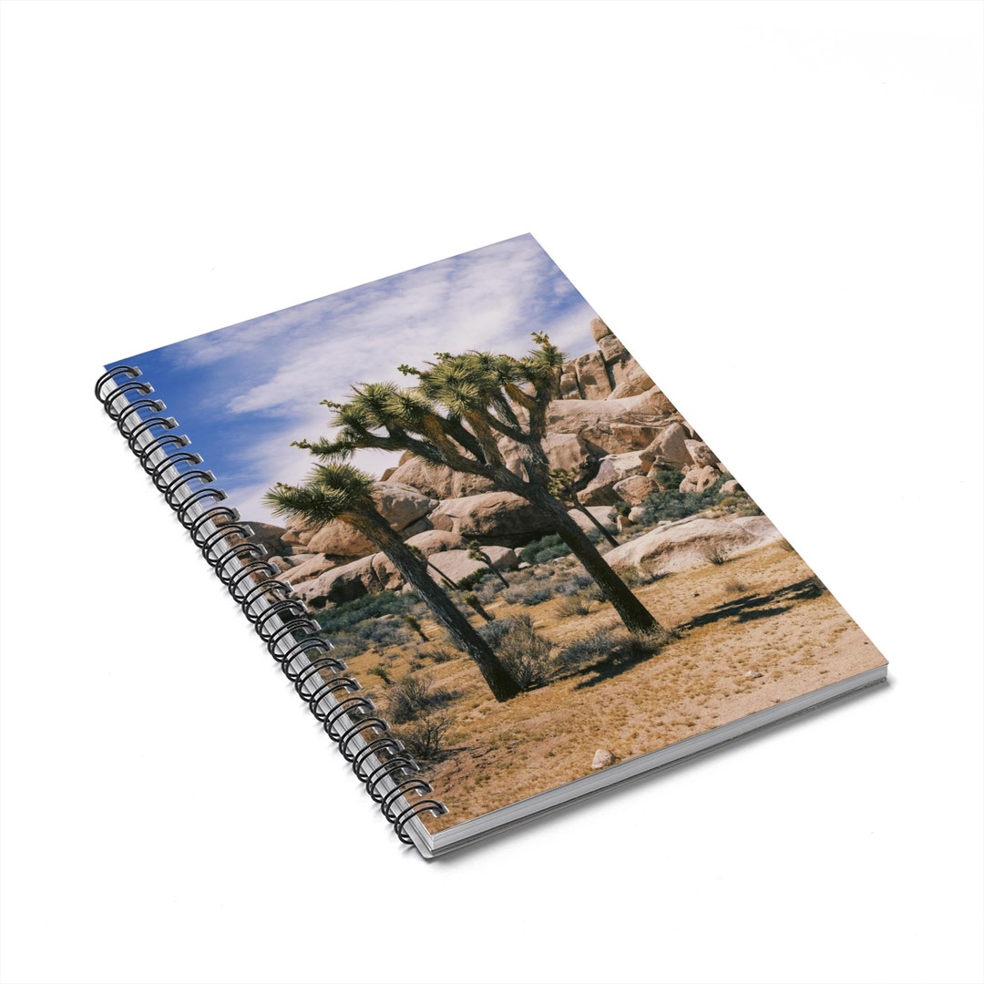 Joshua Tree National Park 6x8 Spiral Notepad or 5x7 Hardcover Journal ...