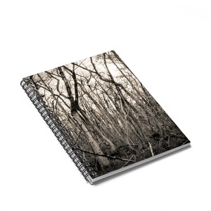 Cypress Forest School Notepad, Goth Doodle Pad, 6x8 Spiral Notepad or ...