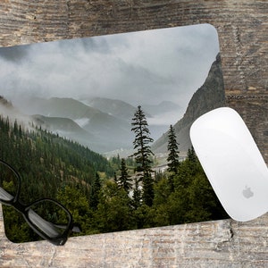 Mountain Valley Mouse Pad, Scenic Colorado Mountain Range Unique Desk ...