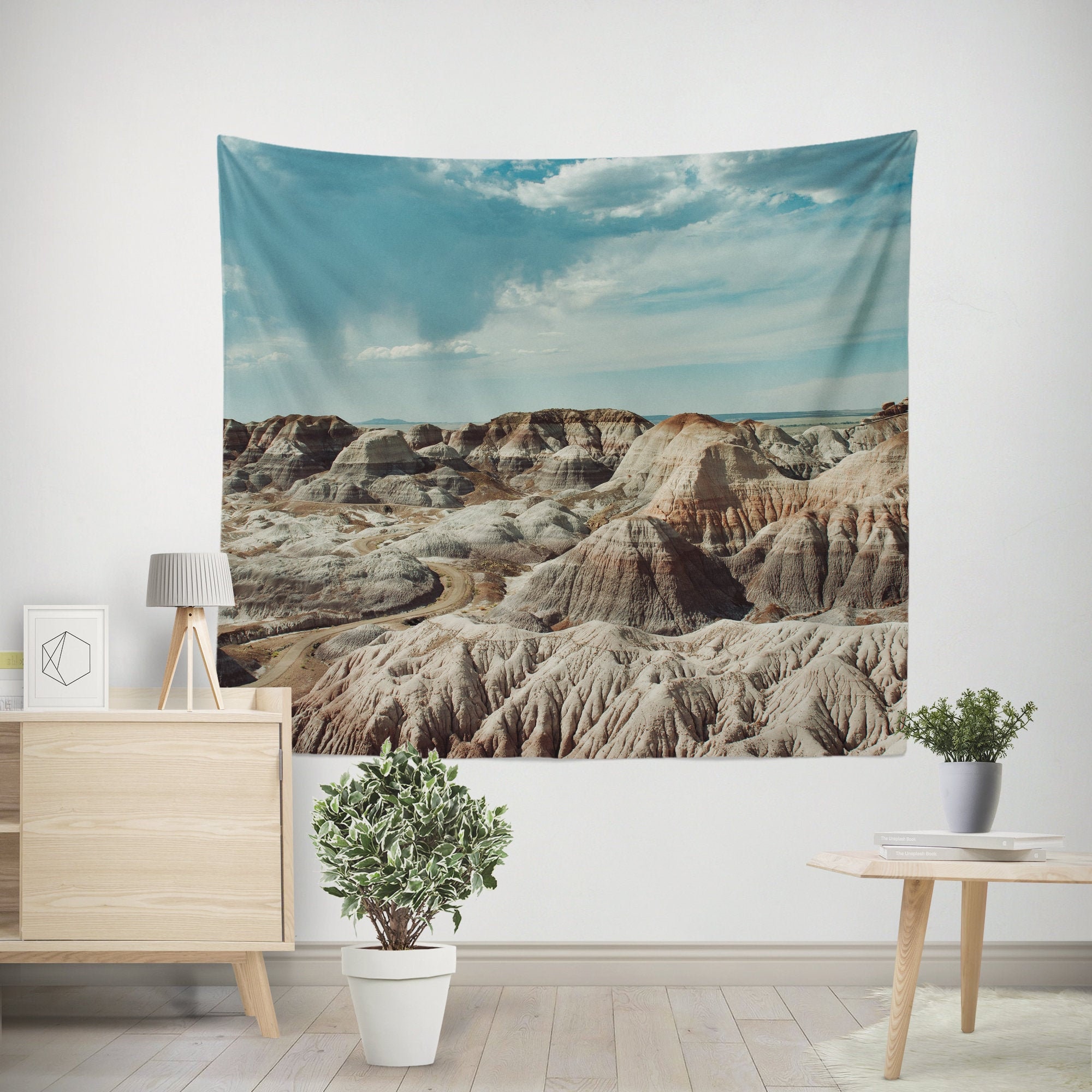 Arizona Tapestry Painted Desert Theme Home Decor Petrified | Etsy