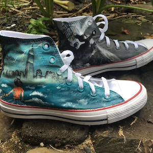 Custom Painted Percy Jackson Shoes - Etsy