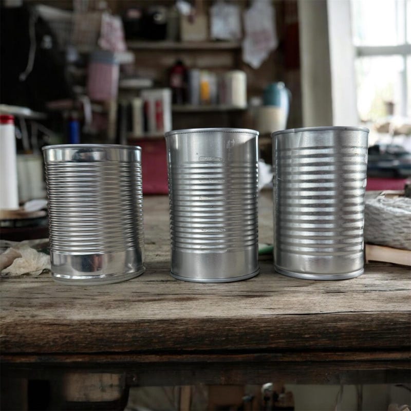 Empty Tin Cans - Etsy