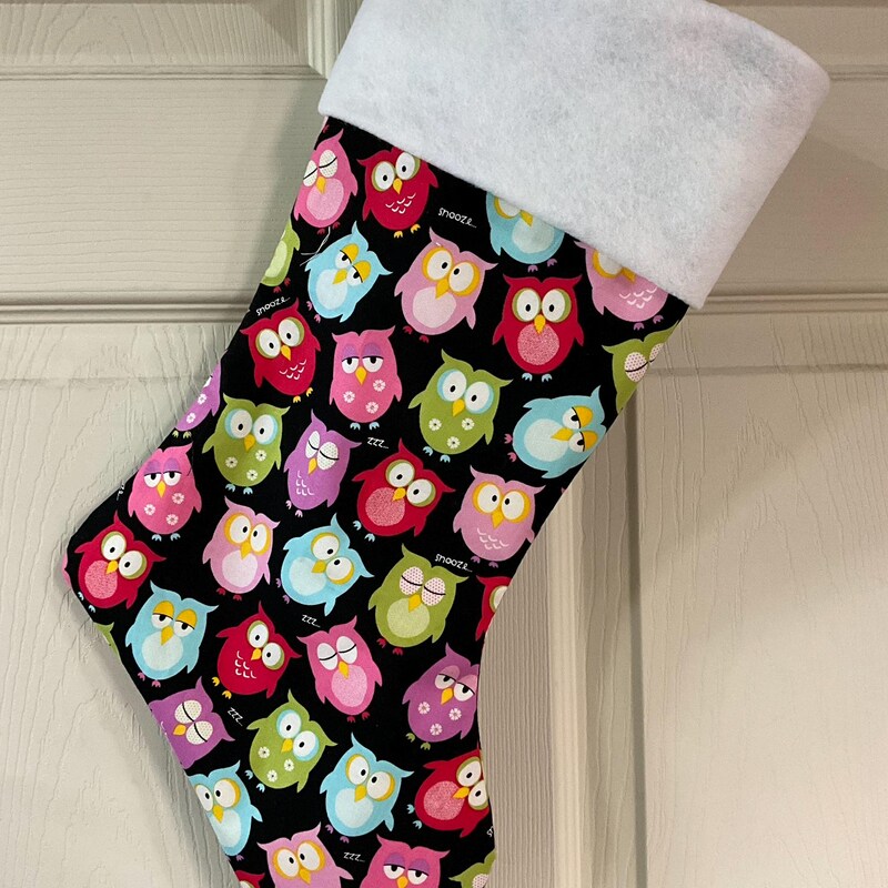 Owl Stocking - Etsy